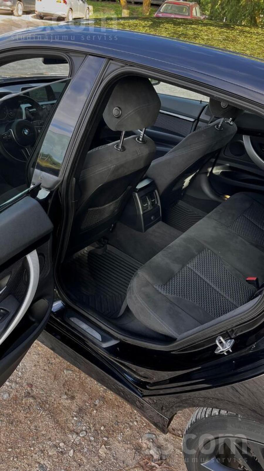 Black BMW 320 2014 in Liepaja, with an engine capacity of 2.00 L and mileage of 260 thousand km for 14500 €, photo 12 on AUTOMOTO.COM.LV