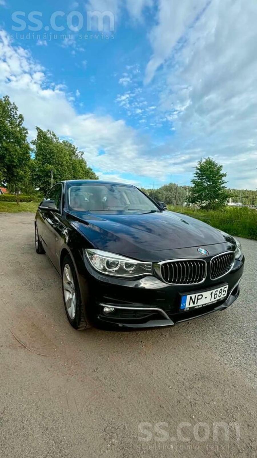 Black BMW 320 2014 in Riga, with an engine capacity of 2.00 L and mileage of 286 thousand km for 11800 €, photo 1 on AUTOMOTO.COM.LV