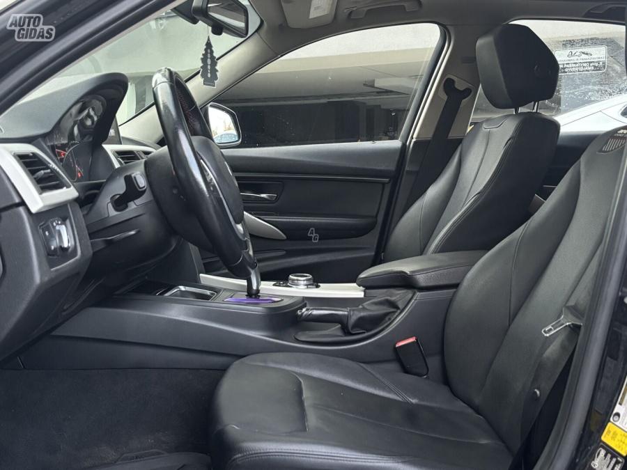Black BMW 320 2014 in Kaunas, with an engine capacity of 2.00 L and mileage of 250 thousand km for 6500 €, photo 12 on AUTOMOTO.COM.LV