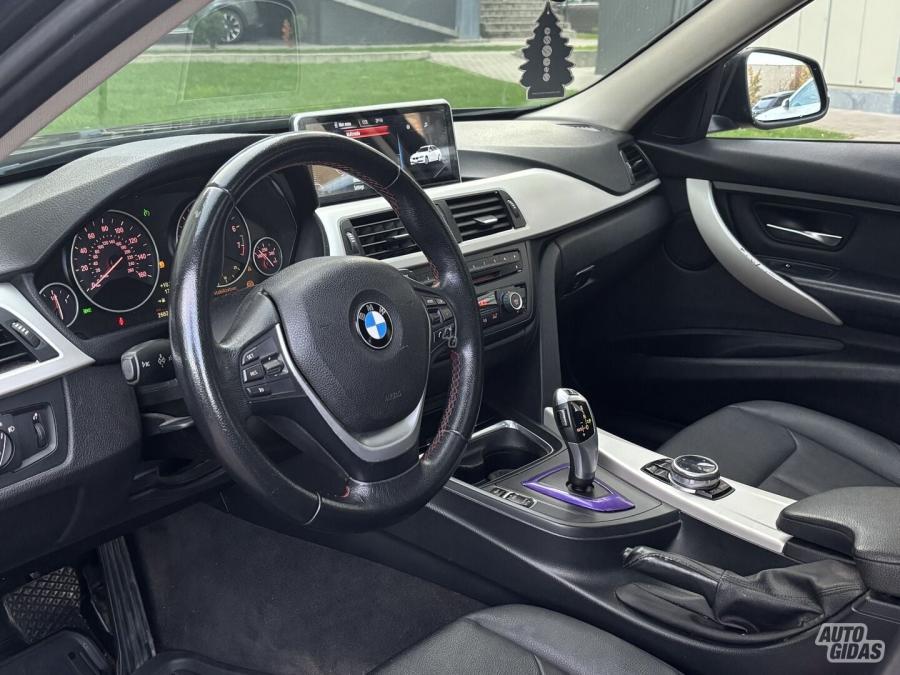Black BMW 320 2014 in Kaunas, with an engine capacity of 2.00 L and mileage of 250 thousand km for 6500 €, photo 13 on AUTOMOTO.COM.LV