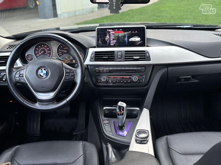 Black BMW 320 2014 in Kaunas, with an engine capacity of 2.00 L and mileage of 250 thousand km for 6500 €, photo 14 on AUTOMOTO.COM.LV