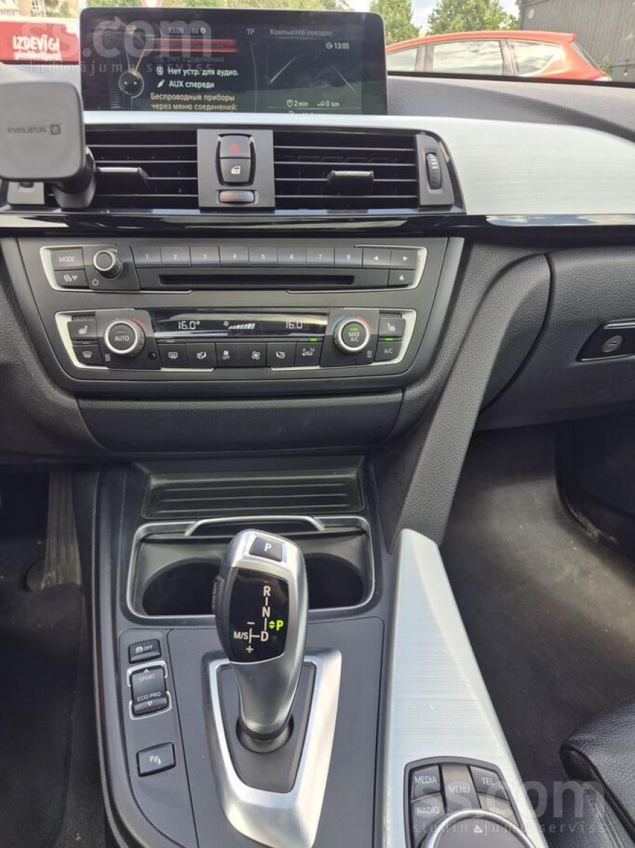 Melns BMW 320 2015 Rīga, ar dzinēja tilpumu 2.00 L un nobraukumu 319 tūkst. km par 12990 €, foto 16 vietnē AUTOMOTO.COM.LV