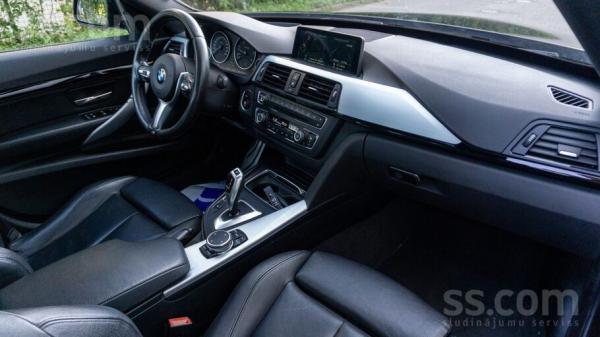 Black BMW 320 2015 in Riga, with an engine capacity of 2.00 L and mileage of 319 thousand km for 11590 €, photo 11 on AUTOMOTO.COM.LV