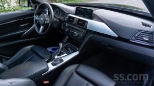 Black BMW 320 2015 in Riga, with an engine capacity of 2.00 L and mileage of 319 thousand km for 11590 €, photo 11 on AUTOMOTO.COM.LV