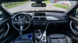 Black BMW 320 2015 in Riga, with an engine capacity of 2.00 L and mileage of 319 thousand km for 11590 €, photo 12 on AUTOMOTO.COM.LV