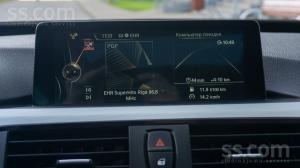 Black BMW 320 2015 in Riga, with an engine capacity of 2.00 L and mileage of 319 thousand km for 11590 €, photo 18 on AUTOMOTO.COM.LV