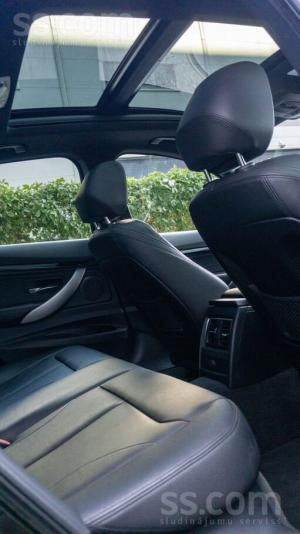 Black BMW 320 2015 in Riga, with an engine capacity of 2.00 L and mileage of 319 thousand km for 11590 €, photo 28 on AUTOMOTO.COM.LV