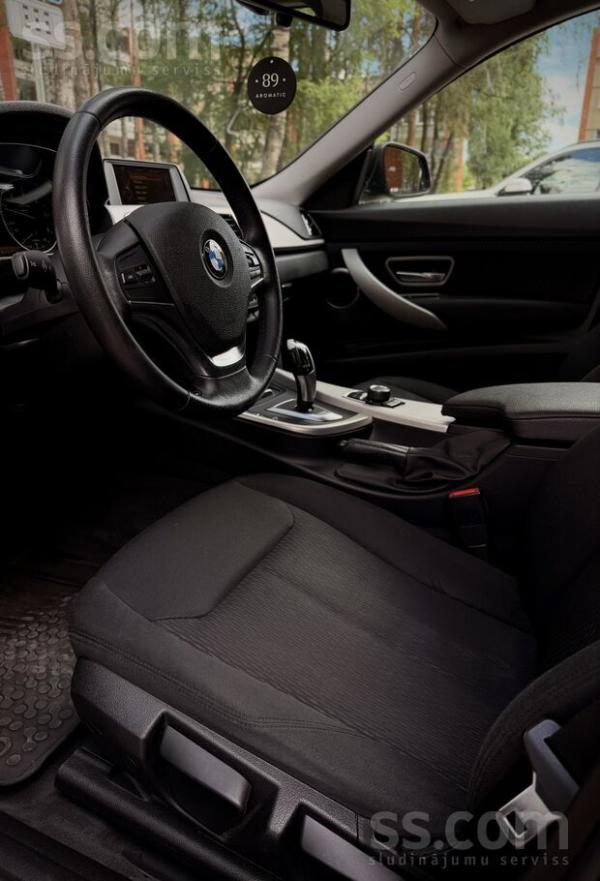 Black BMW 320 2016 in Riga, with an engine capacity of 2.00 L and mileage of 233 thousand km for 10300 €, photo 5 on AUTOMOTO.COM.LV