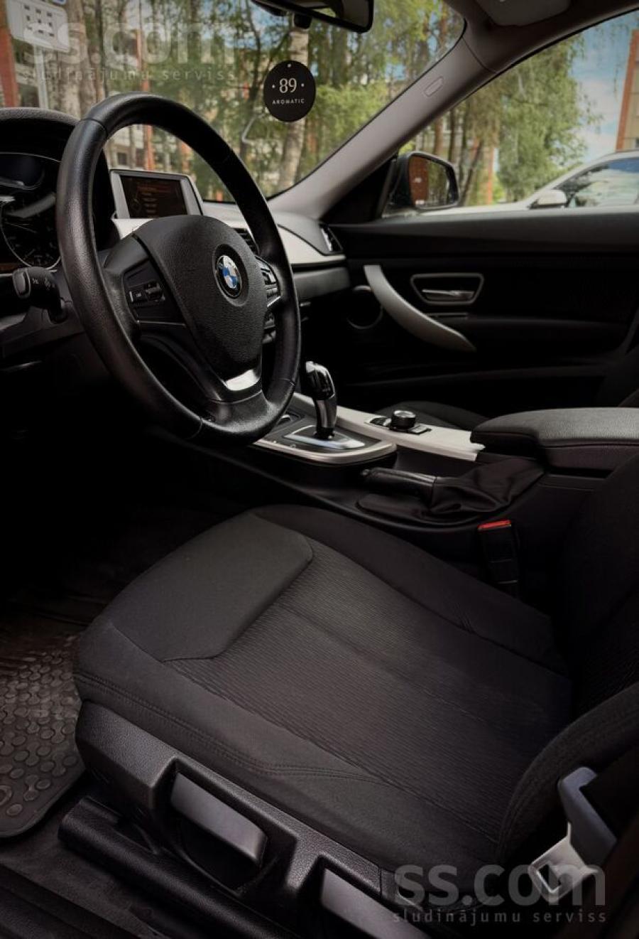 Melns BMW 320 2016 Rīga, ar dzinēja tilpumu 2.00 L un nobraukumu 233 tūkst. km par 9500 €, foto 6 vietnē AUTOMOTO.COM.LV