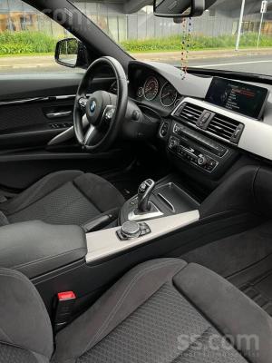 Black BMW 320 2016 in Riga, with an engine capacity of 2.00 L and mileage of 0 thousand km for 13000 €, photo 11 on AUTOMOTO.COM.LV