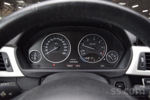 Black BMW 320 2017 in Riga, with an engine capacity of 2.00 L and mileage of 196 thousand km for 12500 €, photo 7 on AUTOMOTO.COM.LV
