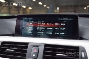 Black BMW 320 2017 in Riga, with an engine capacity of 2.00 L and mileage of 196 thousand km for 12500 €, photo 12 on AUTOMOTO.COM.LV