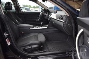 Black BMW 320 2017 in Riga, with an engine capacity of 2.00 L and mileage of 196 thousand km for 12500 €, photo 14 on AUTOMOTO.COM.LV