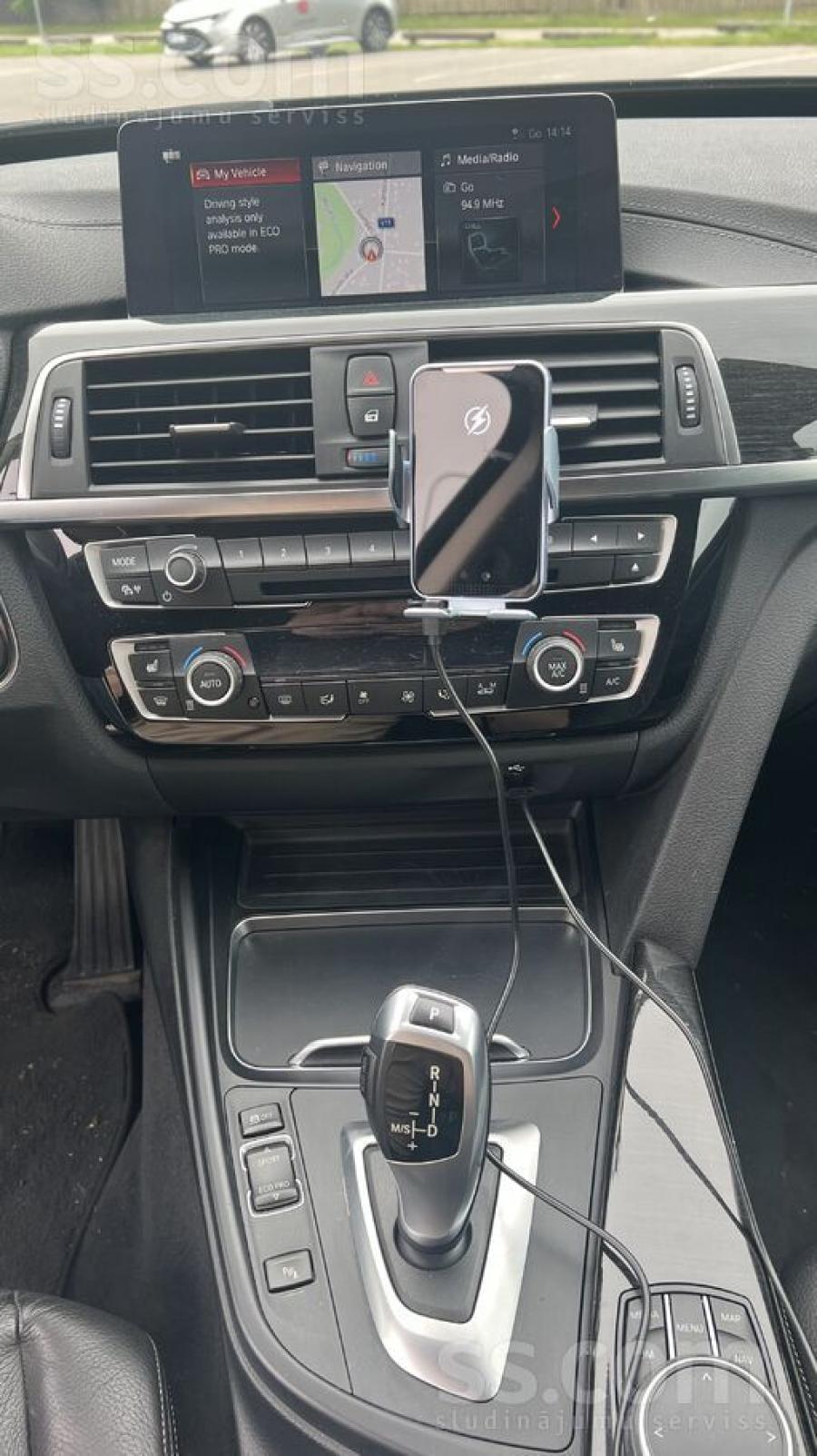 Melns BMW 320 2018 Rīga, ar dzinēja tilpumu 2.00 L un nobraukumu 109 tūkst. km par 17200 €, foto 13 vietnē AUTOMOTO.COM.LV