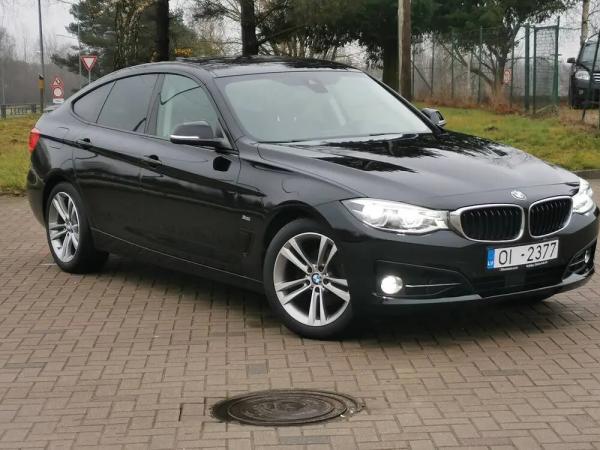 Black BMW 320 2018 in Kuldiga, with an engine capacity of 2.00 L and mileage of 222 thousand km for 14490 €, photo 3 on AUTOMOTO.COM.LV