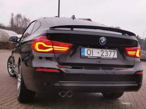 Black BMW 320 2018 in Kuldiga, with an engine capacity of 2.00 L and mileage of 222 thousand km for 14490 €, photo 10 on AUTOMOTO.COM.LV