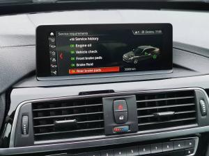 Black BMW 320 2018 in Kuldiga, with an engine capacity of 2.00 L and mileage of 222 thousand km for 14490 €, photo 20 on AUTOMOTO.COM.LV