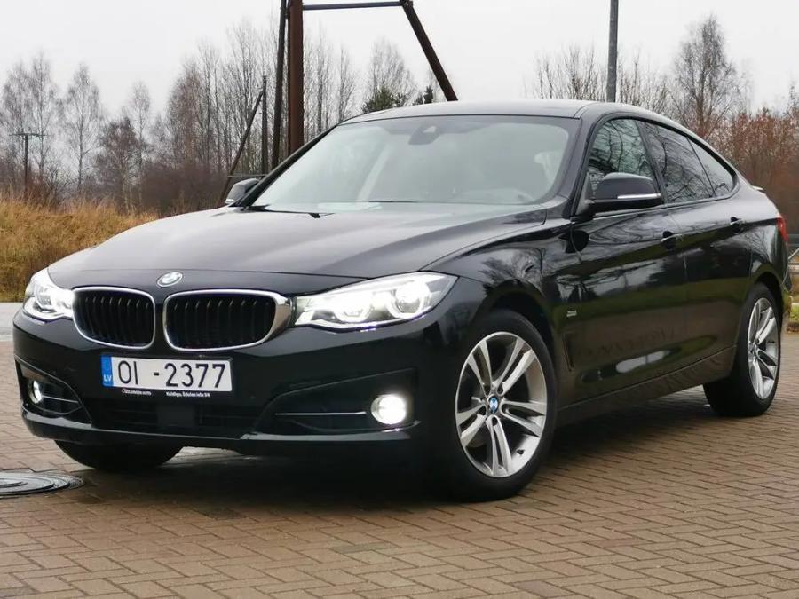 Black BMW 320 2018 in Kuldiga, with an engine capacity of 2.00 L and mileage of 222 thousand km for 14490 €, photo 37 on AUTOMOTO.COM.LV