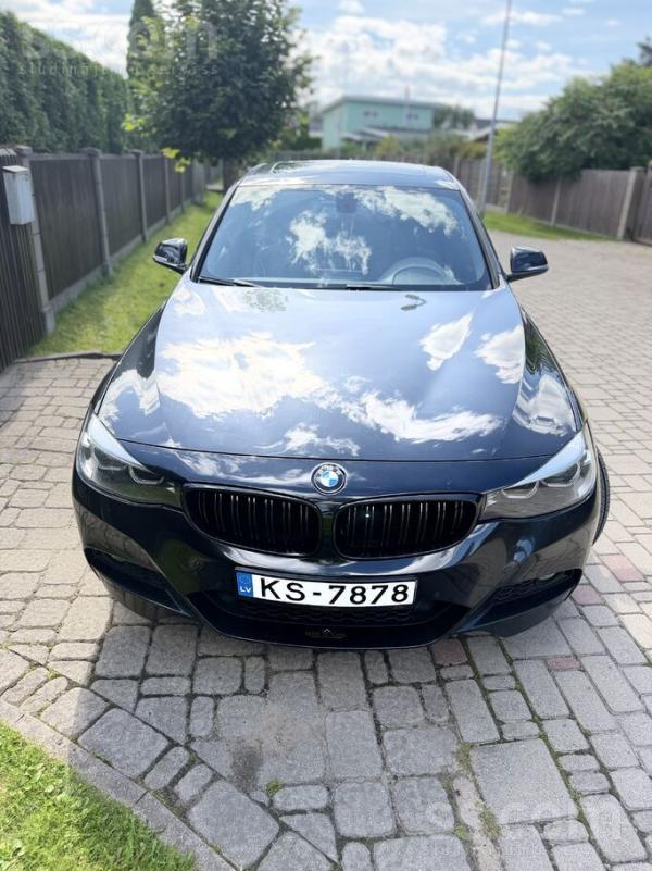 Black BMW 320 2018 in Riga, with an engine capacity of 2.00 L and mileage of 281 thousand km for 15000 €, photo 2 on AUTOMOTO.COM.LV