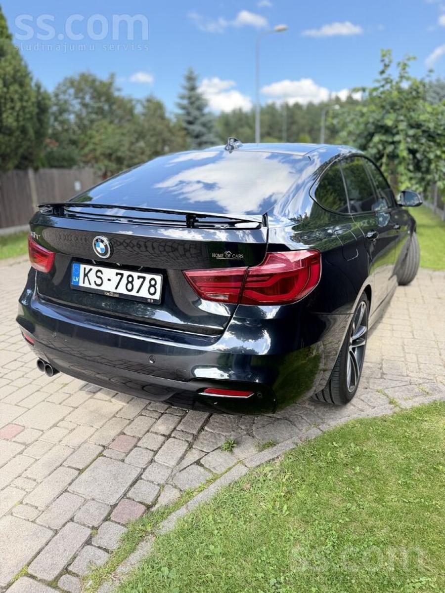 Black BMW 320 2018 in Riga, with an engine capacity of 2.00 L and mileage of 281 thousand km for 15000 €, photo 4 on AUTOMOTO.COM.LV