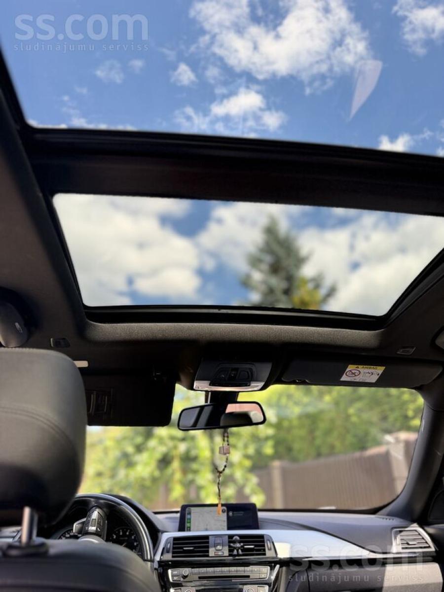 Black BMW 320 2018 in Riga, with an engine capacity of 2.00 L and mileage of 281 thousand km for 15000 €, photo 9 on AUTOMOTO.COM.LV