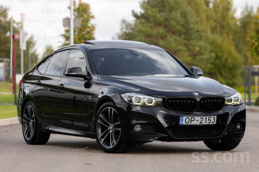 Black BMW 320 2018 in Jelgava, with an engine capacity of 2.00 L and mileage of 0 thousand km for 11950 €, photo 4 on AUTOMOTO.COM.LV