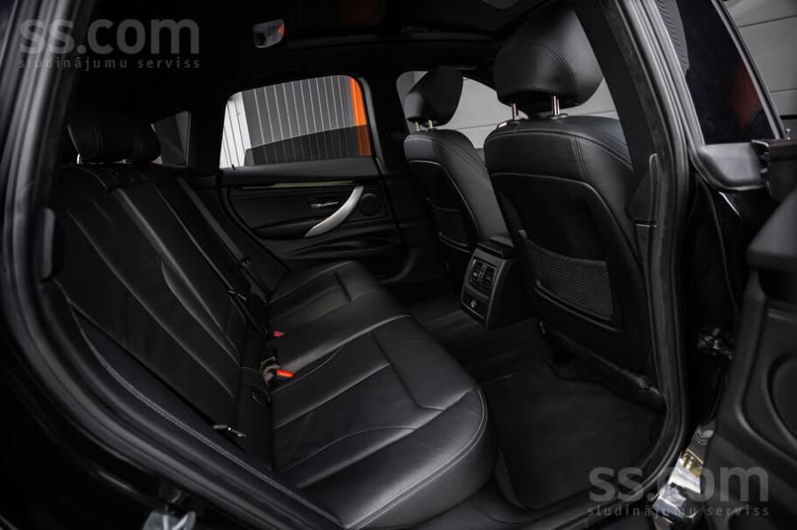 Black BMW 320 2018 in Jelgava, with an engine capacity of 2.00 L and mileage of 0 thousand km for 11950 €, photo 10 on AUTOMOTO.COM.LV