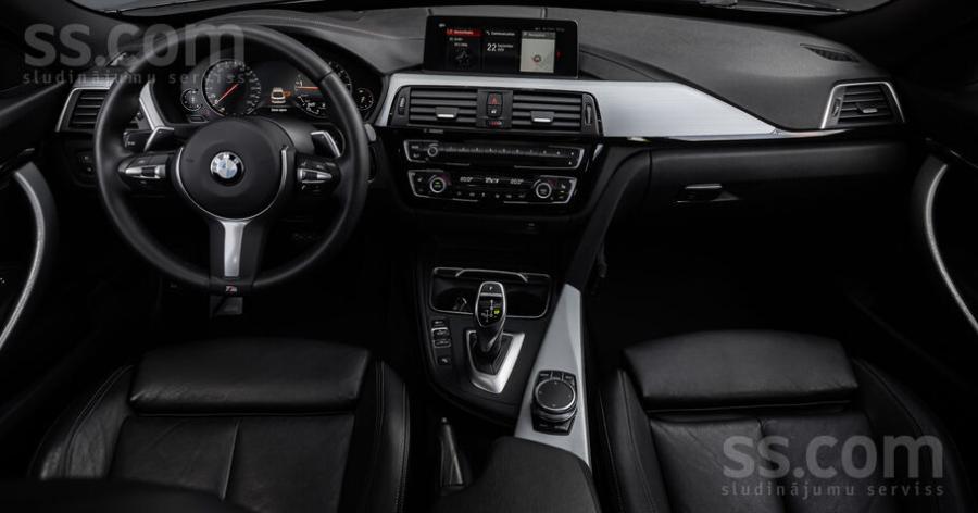 Black BMW 320 2018 in Jelgava, with an engine capacity of 2.00 L and mileage of 0 thousand km for 11950 €, photo 13 on AUTOMOTO.COM.LV