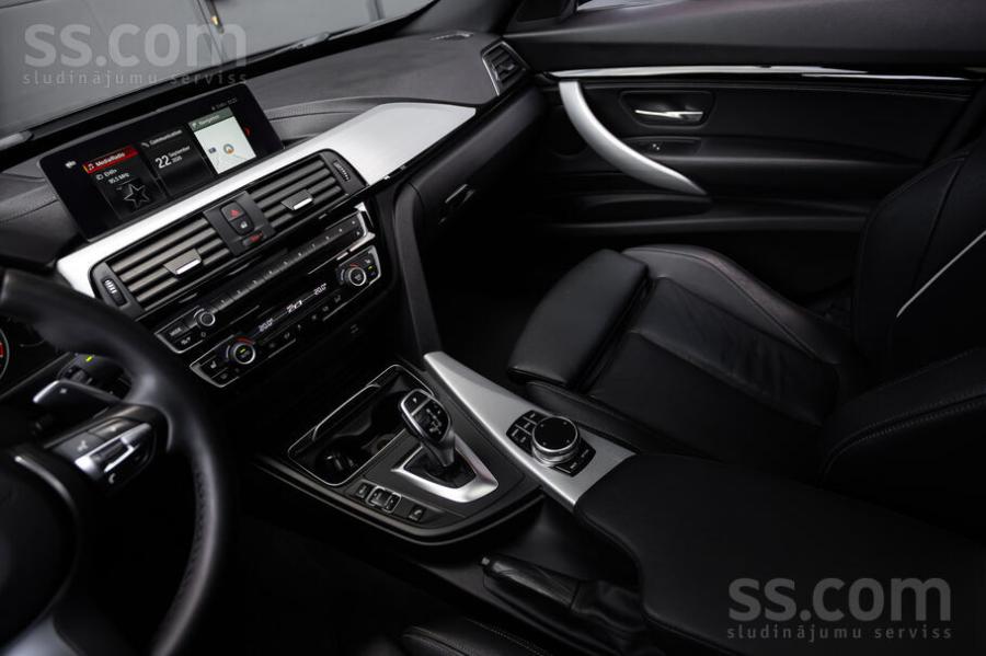 Black BMW 320 2018 in Jelgava, with an engine capacity of 2.00 L and mileage of 0 thousand km for 11950 €, photo 20 on AUTOMOTO.COM.LV
