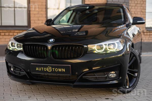 Black BMW 320 2019 in Riga, with an engine capacity of 2.00 L and mileage of 213 thousand km for 16990 €, photo 1 on AUTOMOTO.COM.LV