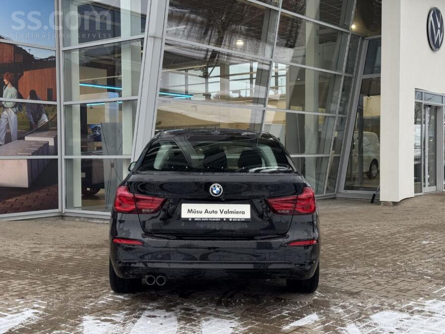 Black BMW 320 2019 in Valmiera, with an engine capacity of 2.00 L and mileage of 176 thousand km for 18500 €, photo 5 on AUTOMOTO.COM.LV