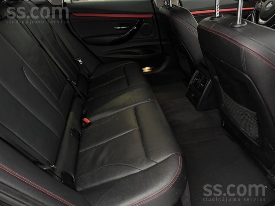Black BMW 320 2019 in Valmiera, with an engine capacity of 2.00 L and mileage of 176 thousand km for 18500 €, photo 19 on AUTOMOTO.COM.LV