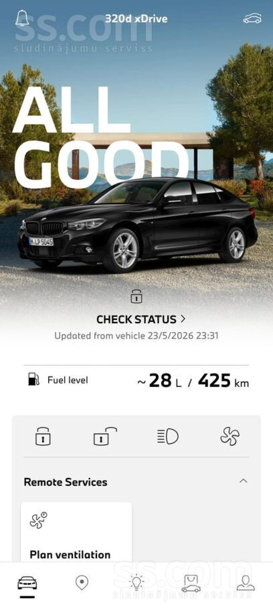 Melns BMW 320 2019 Rīga, ar dzinēja tilpumu 2.00 L un nobraukumu 117 tūkst. km par 19400 €, foto 22 vietnē AUTOMOTO.COM.LV