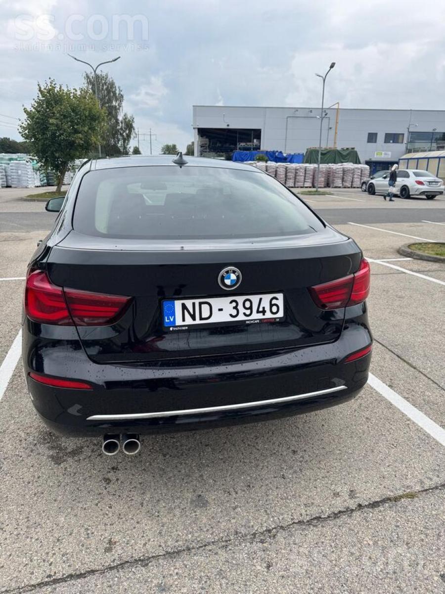 Black BMW 320 2020 in Riga, with an engine capacity of 2.00 L and mileage of 66 thousand km for 24490 €, photo 5 on AUTOMOTO.COM.LV