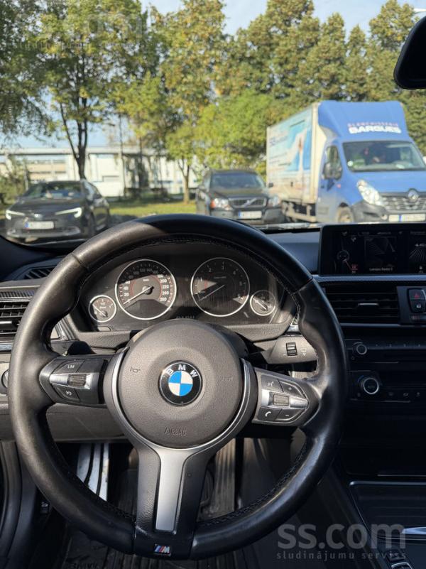 Black BMW 320 2015 in Riga, with an engine capacity of 2.00 L and mileage of 277 thousand km for 13500 €, photo 1 on AUTOMOTO.COM.LV