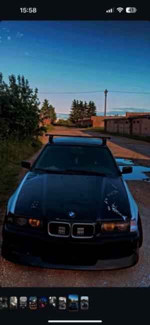 Black BMW 320 1994 in Rakvere, with an engine capacity of 2.80 L and mileage of 302 thousand km for 5555 €, photo  on AUTOMOTO.COM.LV