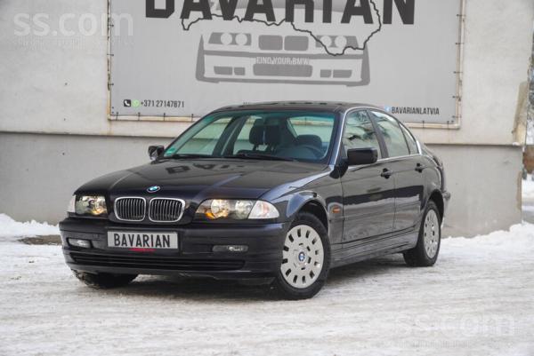 Melns BMW 320 1998 Rīga, ar dzinēja tilpumu 2.00 L un nobraukumu 275 tūkst. km par 2150 €, foto 1 vietnē AUTOMOTO.COM.LV