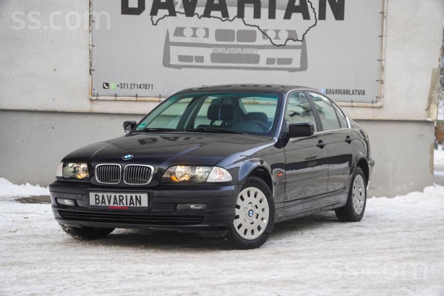 Melns BMW 320 1998 Rīga, ar dzinēja tilpumu 2.00 L un nobraukumu 275 tūkst. km par 2150 €, foto 1 vietnē AUTOMOTO.COM.LV