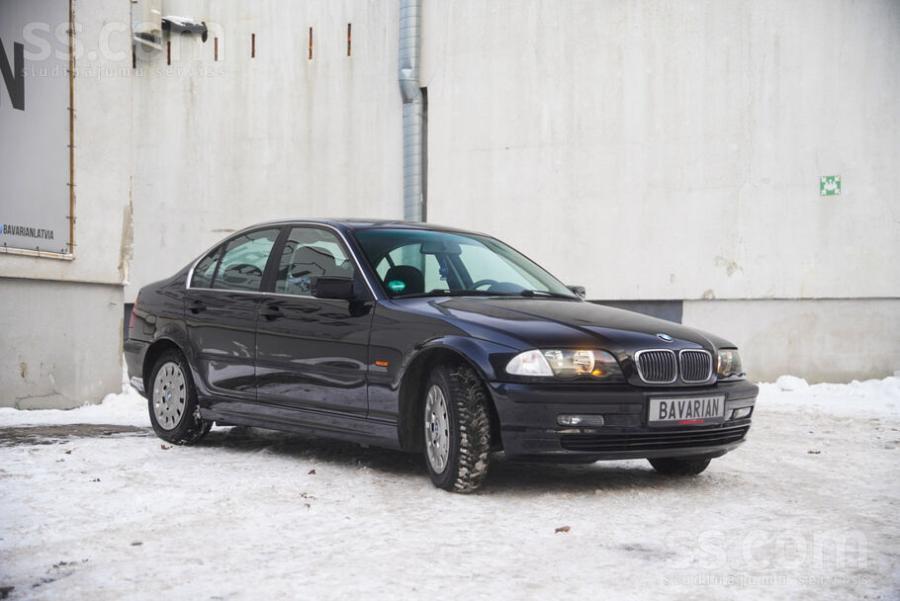 Melns BMW 320 1998 Rīga, ar dzinēja tilpumu 2.00 L un nobraukumu 275 tūkst. km par 2150 €, foto 2 vietnē AUTOMOTO.COM.LV