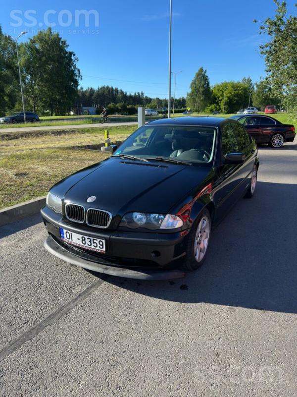 Melns BMW 320 1998 Rīga, ar dzinēja tilpumu 2.00 L un nobraukumu 345 tūkst. km par 1400 €, foto 1 vietnē AUTOMOTO.COM.LV