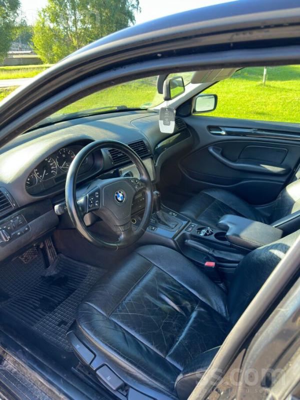 Melns BMW 320 1998 Rīga, ar dzinēja tilpumu 2.00 L un nobraukumu 345 tūkst. km par 1400 €, foto 5 vietnē AUTOMOTO.COM.LV