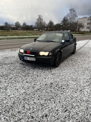 Melns BMW 320 1999 Liepāja, ar dzinēja tilpumu 2.00 L un nobraukumu 389 tūkst. km par 2400 €, foto  vietnē AUTOMOTO.COM.LV