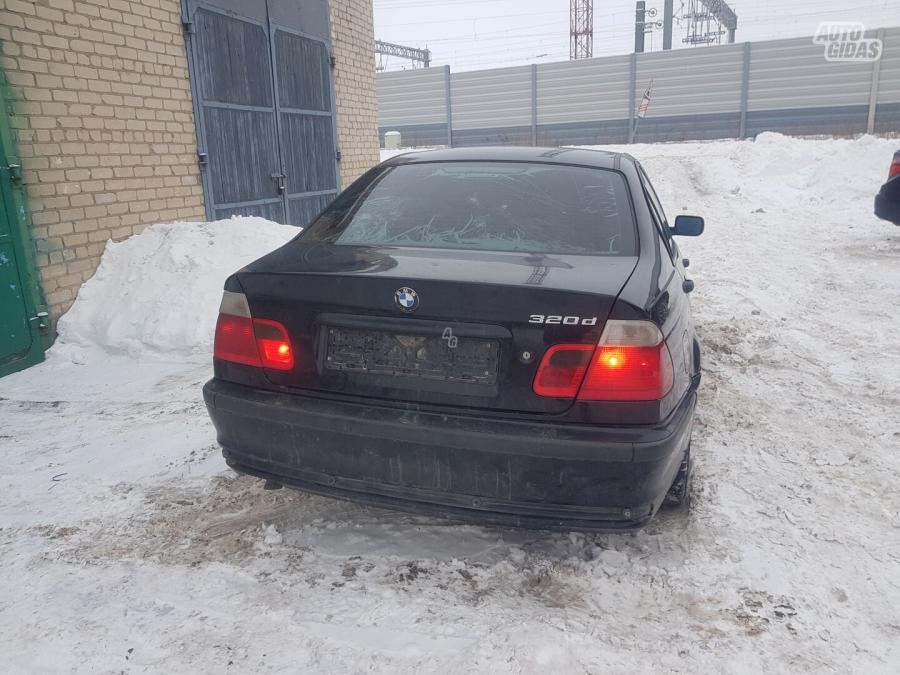 Melns BMW 320 1999 Radviliškis, ar dzinēja tilpumu 2.00 L un nobraukumu 223 tūkst. km par 850 €, foto 6 vietnē AUTOMOTO.COM.LV