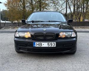 Melns BMW 320 1999 Valmiera, ar dzinēja tilpumu 2.00 L un nobraukumu 225 tūkst. km par 2699 €, foto 3 vietnē AUTOMOTO.COM.LV