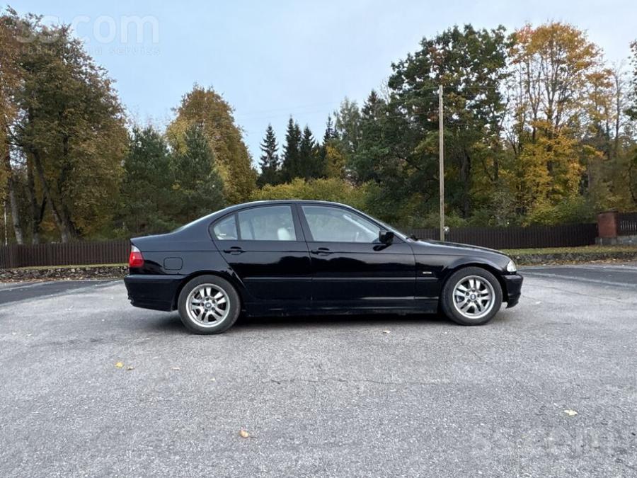 Melns BMW 320 1999 Valmiera, ar dzinēja tilpumu 2.00 L un nobraukumu 225 tūkst. km par 2699 €, foto 5 vietnē AUTOMOTO.COM.LV