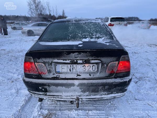 Black BMW 320 2000 in Vilnius, with an engine capacity of 2.00 L and mileage of 456 thousand km for 850 €, photo 2 on AUTOMOTO.COM.LV