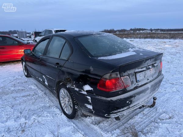 Black BMW 320 2000 in Vilnius, with an engine capacity of 2.00 L and mileage of 456 thousand km for 850 €, photo 5 on AUTOMOTO.COM.LV