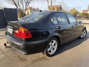 Black BMW 320 2000 in Kaunas, with an engine capacity of 2.00 L and mileage of 256 thousand km for 1700 €, photo 7 on AUTOMOTO.COM.LV