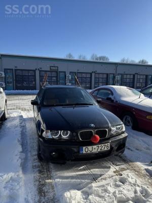 Black BMW 320 2000 in Riga, with an engine capacity of 2.00 L and mileage of 240 thousand km for 1785 €, photo  on AUTOMOTO.COM.LV