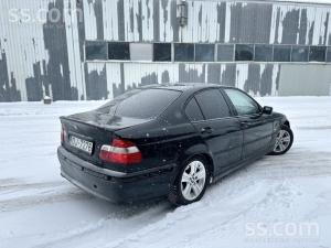 Black BMW 320 2000 in Riga, with an engine capacity of 2.00 L and mileage of 240 thousand km for 1785 €, photo 3 on AUTOMOTO.COM.LV